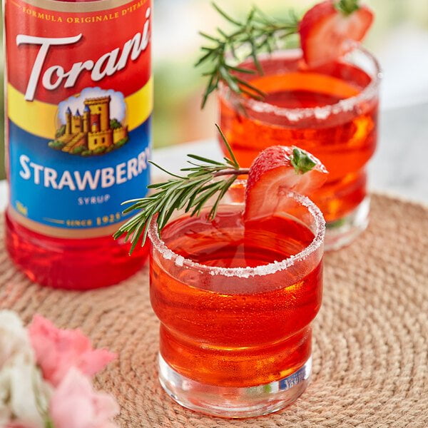 Torani 750 mL Plastic Strawberry Flavoring / Fruit Syrup - Walmart.ca