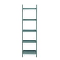 Decmode 69 Inch Modern Five-Tiered Wooden Leaning Shelf - Walmart.com