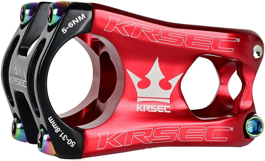 Mountain Bike Handlebar Stems CNC Short Handle Tate Mountain Bike 31.8 ...