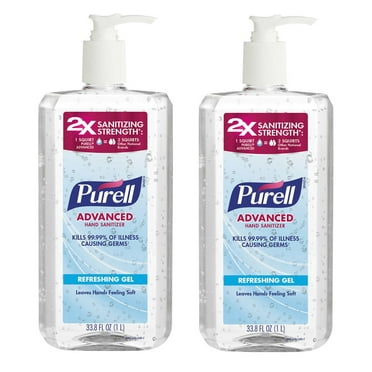 PURELL Advanced Refreshing Gel Hand Sanitizer, 8 fl oz Pack of 6 ...