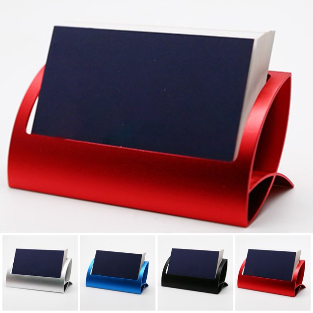 Business Card Holder High Hardness Rust-proof Metal Desk Name Card ...
