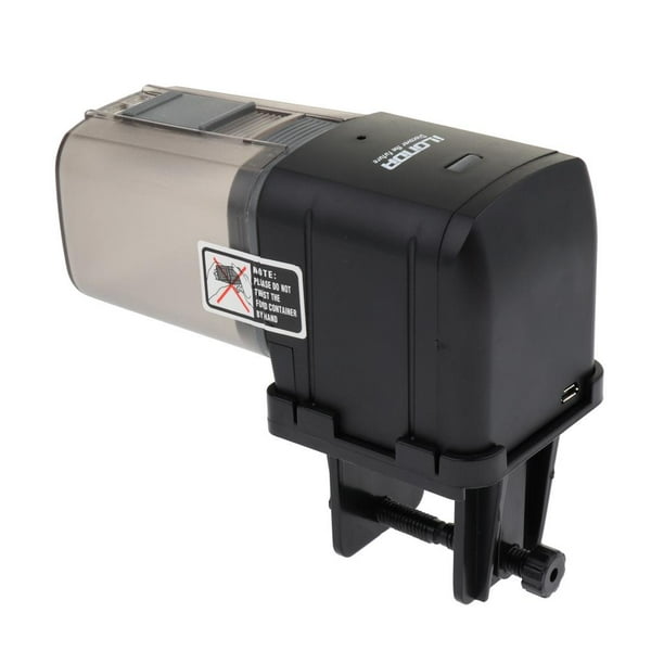 WiFi Remote Control Aquarium Tank Automatic Fish Feeder Food Feeding ...