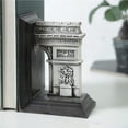 1Pair Triumphal Arch Pattern Bookends Metal Book End Holder For ...
