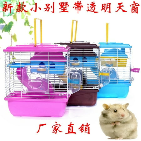 Volkmi Hamster cage golden bear cage hamster villa hamster supplies ...