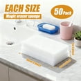 Extra Strong Magic Sponge Eraser,50 Pack Multi-Functional Melamine ...