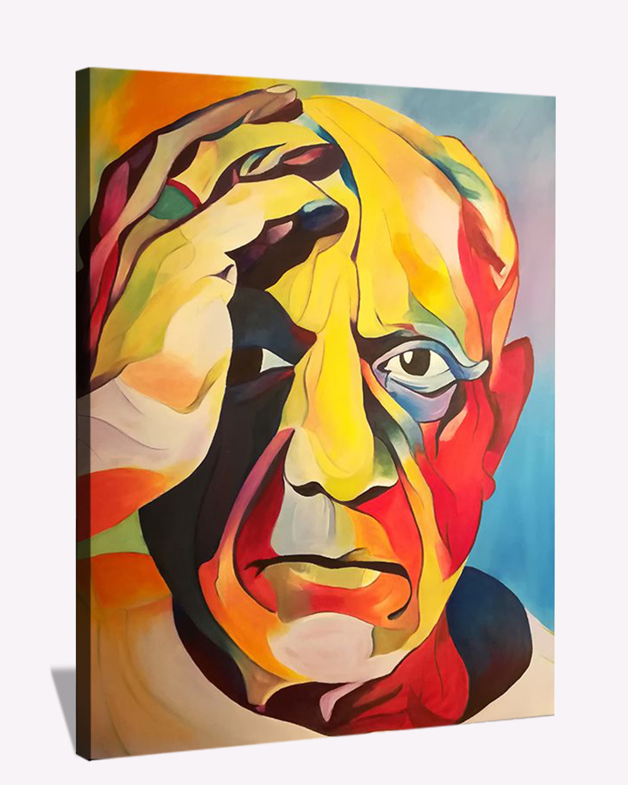 Abstract Portrait Painting Picasso