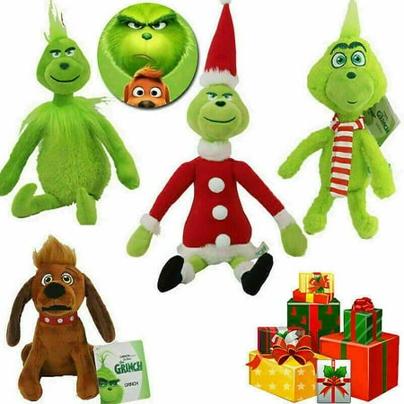 Grinch Plush Doll How The Grinch Stole Stuffed Christmas Kids Toys Gift ...