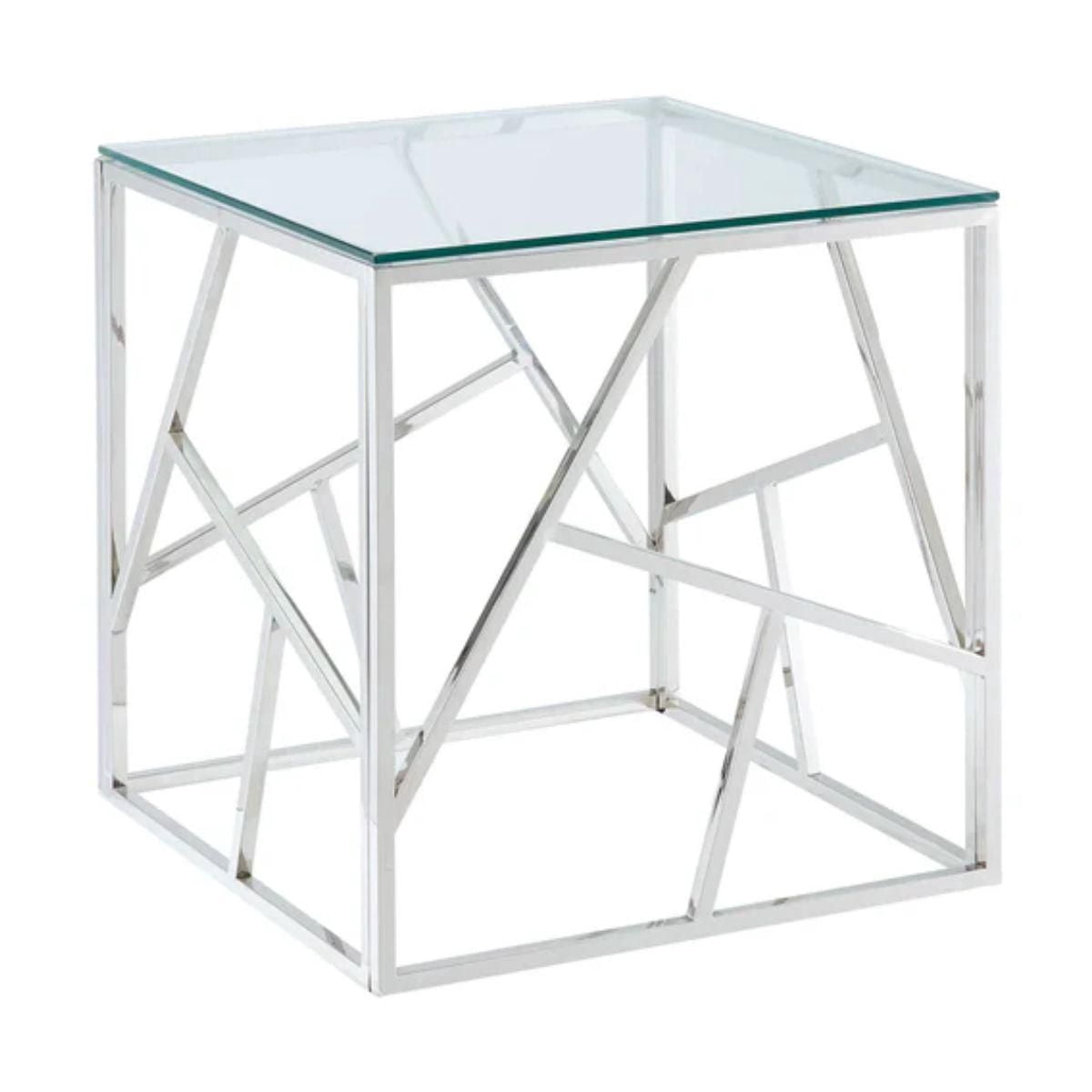 Click here for Take Me Home Furniture Cube-Shaped Side Table Temp... prices