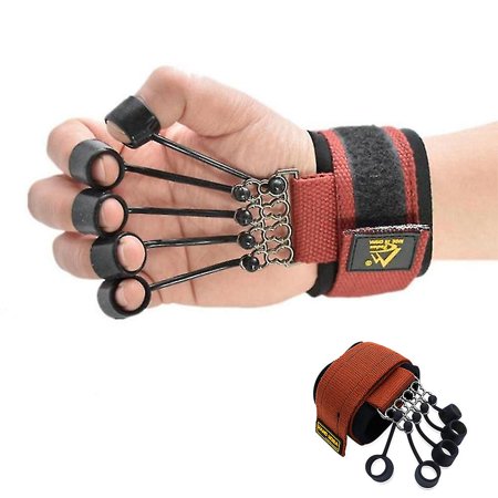 Finger Extensor Hand Exerciser Resistance Band Puller Grip Strength ...