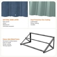 Fixed Metal Awning with Triangular Steel Frame, Color Stone Awning for ...