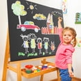 2 Pack 36" x 48" Trifold Poster Board for Presentation, Black ...