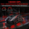 Gaming Mouse Redragon M901P-KS - 2.4G Wireless dual mode RGB Backlit ...