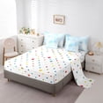 Manfei Cute Initial R 7-Piece King Bedding,Sweet Bownot King Bed in a ...