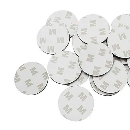 20/50pcs Round/Square 3M Double-side Black Foam Tape Strong Pad ...