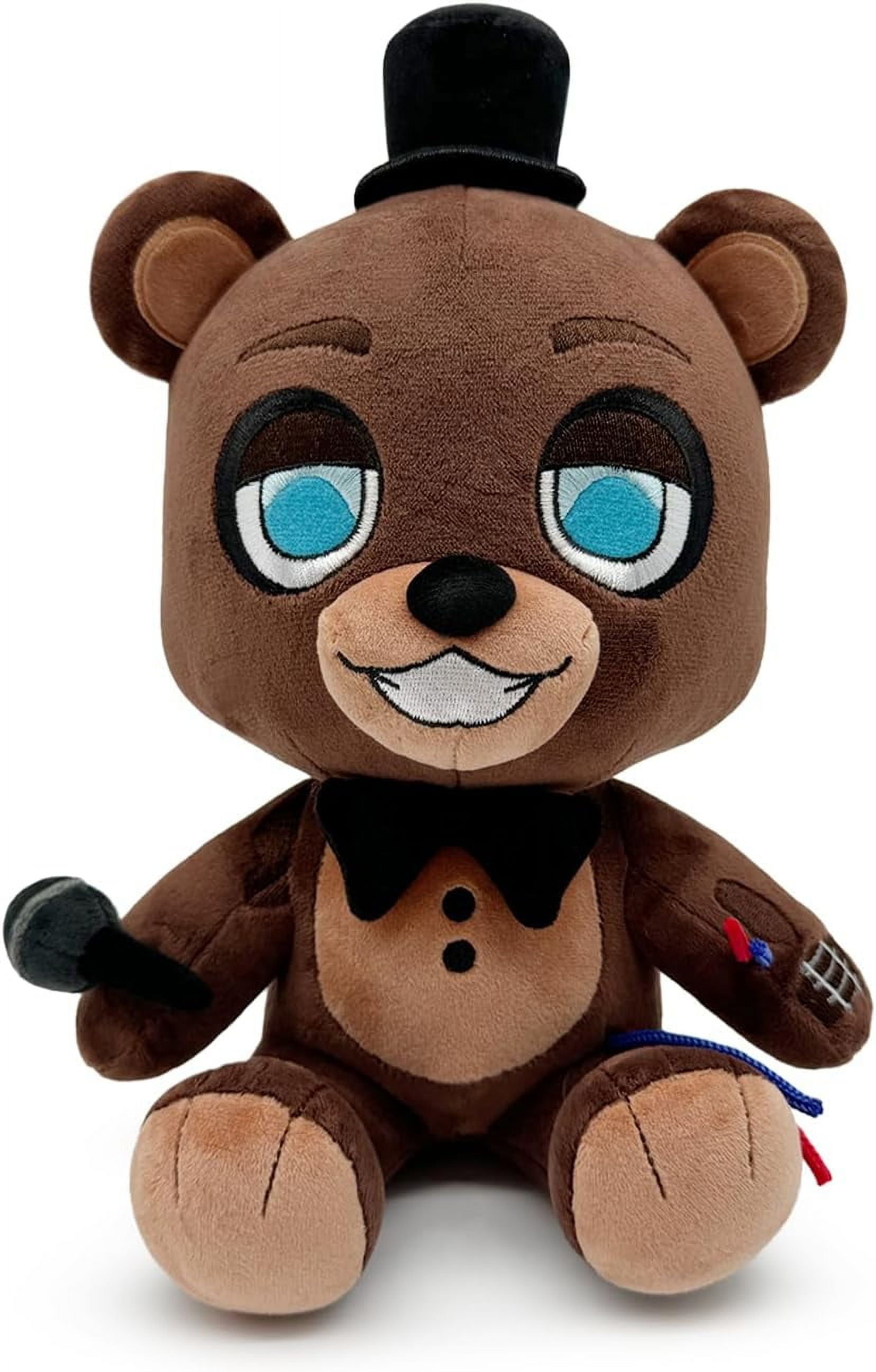 Peluche de oso con micrófono de FNAF de 9" de Withered Freddy, peluche ...