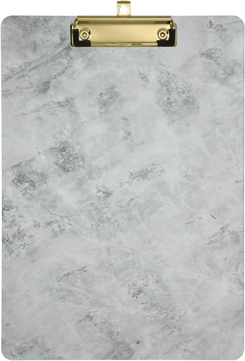 FMSHPON Grey Marble Clipboard Hardboard Wood Nursing Clip Board and ...