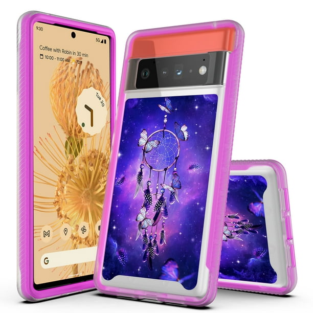 Google Pixel 6 Pro Case, Rosebono Hybrid Graphic Design Pattern Hard ...