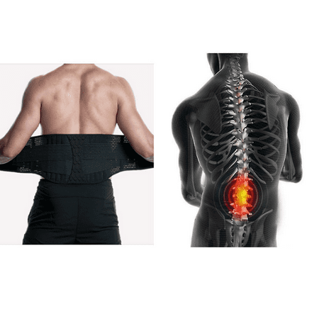 Lumbar Support Belt Lower Back Brace for Lifting,Medium，Herniated Disc ...