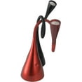 Newhouse Lighting 28 in. Gooseneck Red LED Desk Lamp with USB Charging ...