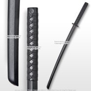 40" Bokken Sword, Japanese Kendo Katana Wooden Samurai Training Sword - Walmart.com