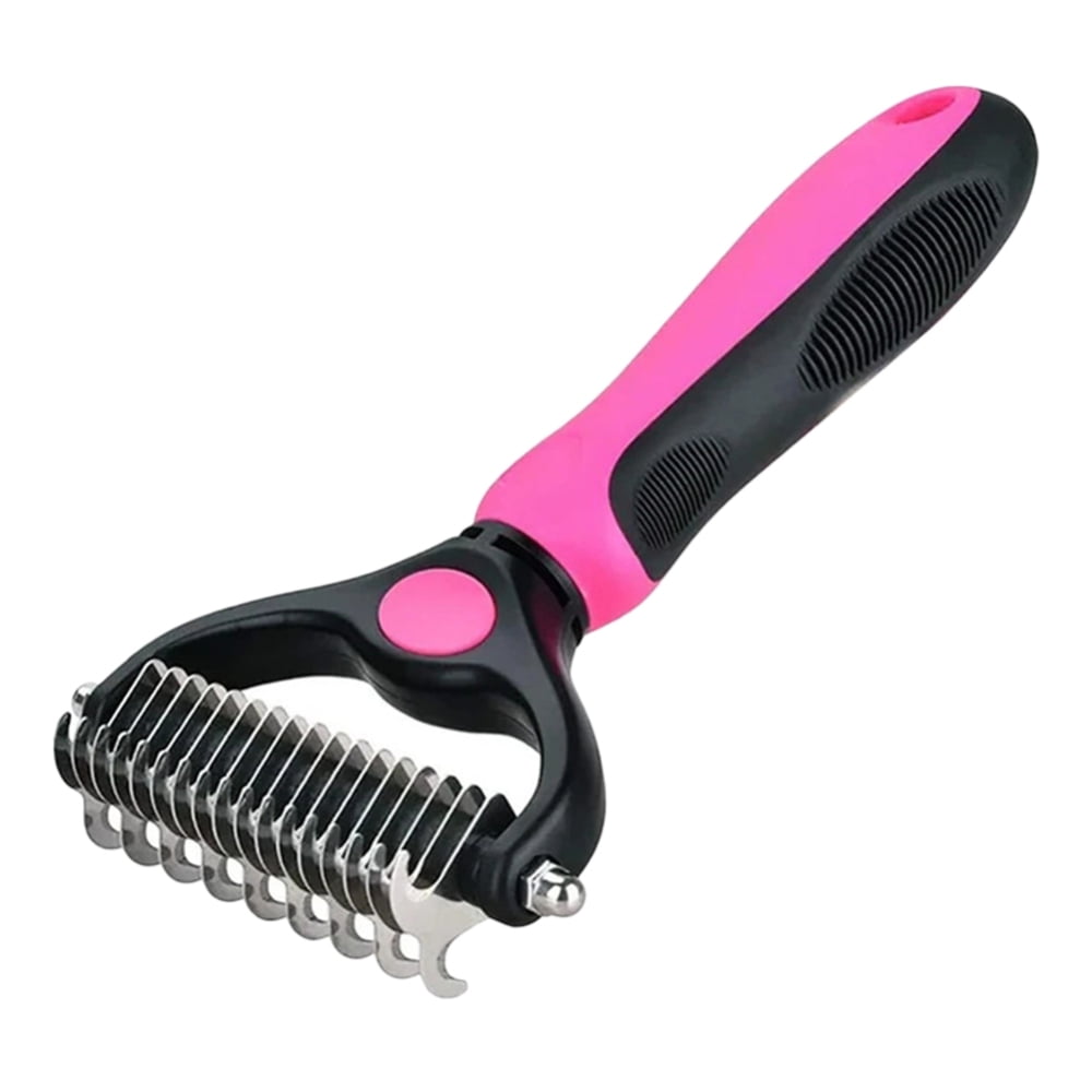 Pet Undercoat Rake Bathing Comb Dematting Tool Brushes For Pet Dogs Cat ...