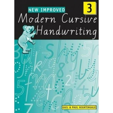 New Improved Modern Cursive Handwriting Victoria Year 3 (Modern Cursive ...