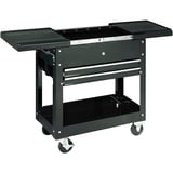 Global Industrial 27" 2-Drawer Tool Cart W/ Sliding Top, Black ...