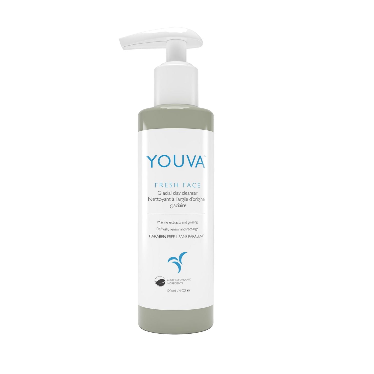 Click here for Youva Fresh Face Organic Glacial Clay Cleanser 120 prices