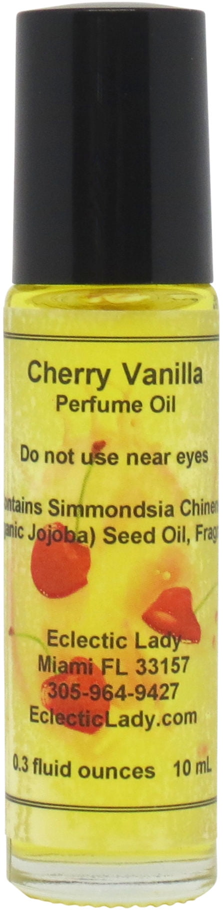 Cherry Vanilla Perfume Oil, 0.3 Oz Portable Roll-On Fragrance - Walmart.com