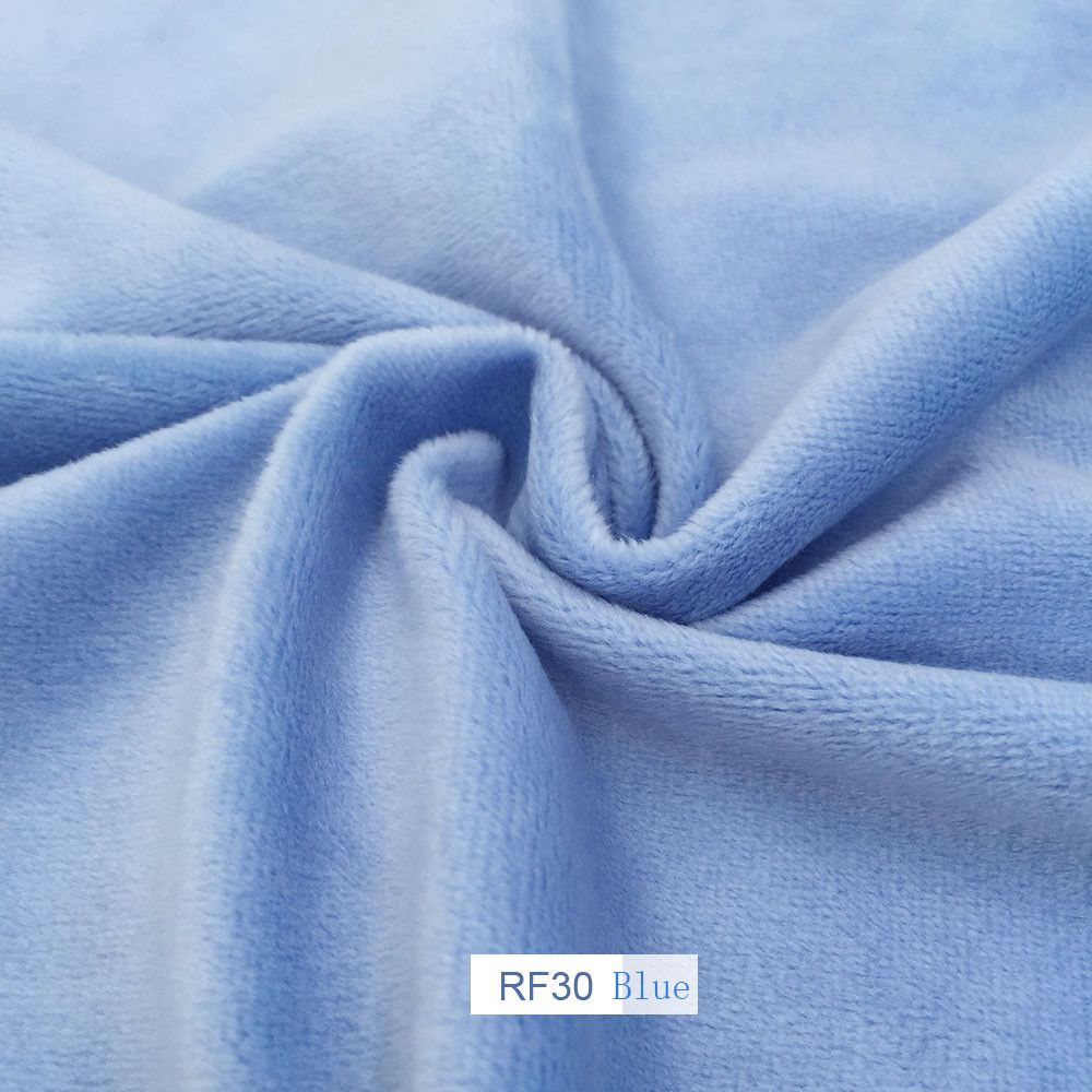 New Available in Multiple Colors 45*50cm Solid Color Style Minky ...