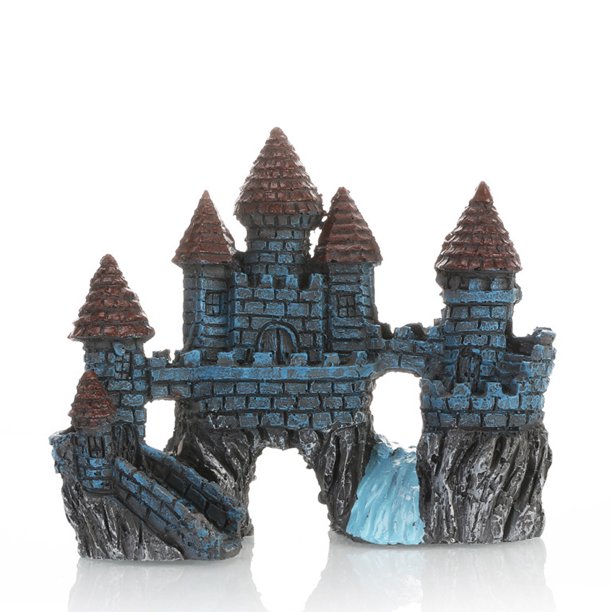 Aquarium jewelry resin castle decoration-aquarium accessories, castle ...