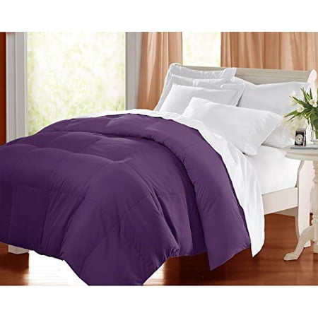 Blue Ridge Home Fashions Microfiber King in Purple Color Down Down ...