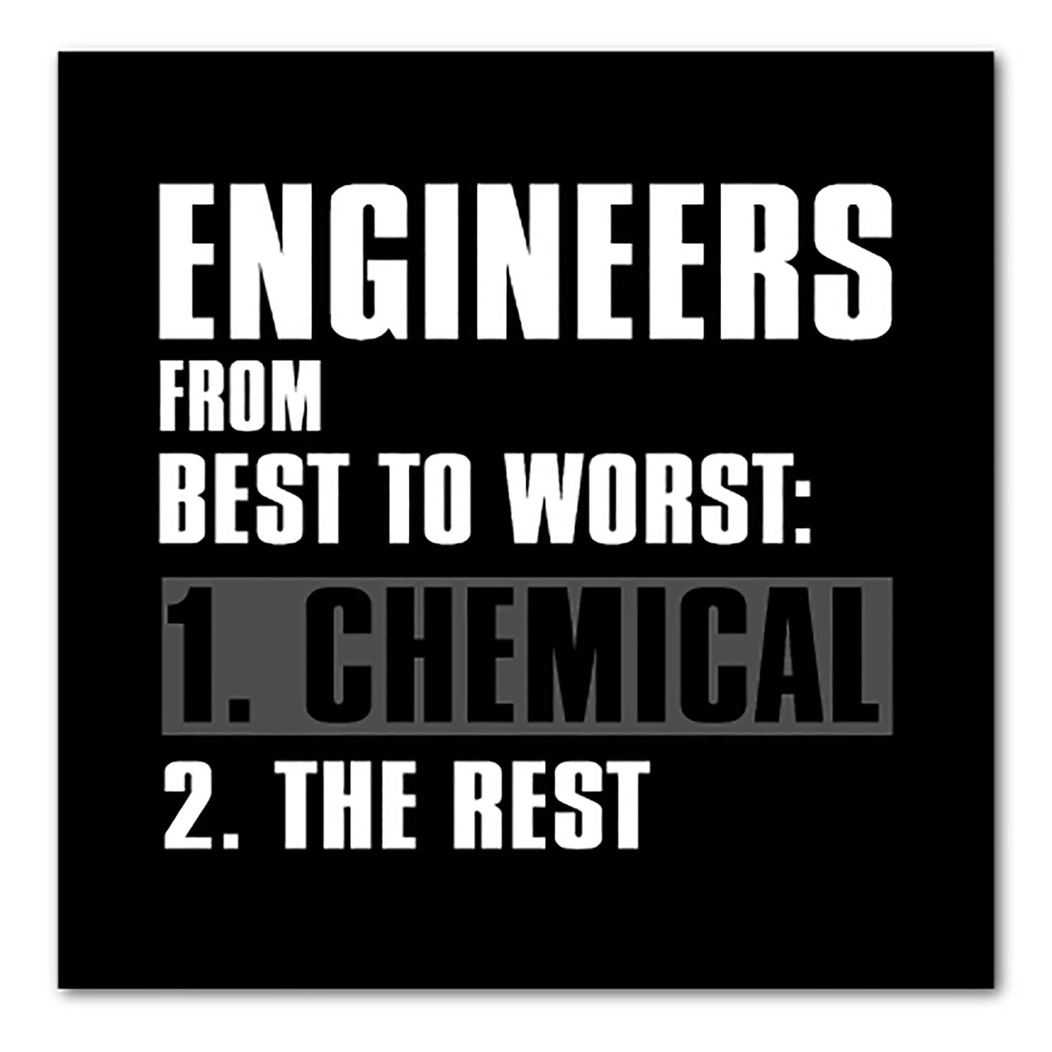 DistinctInk Custom Bumper Sticker - 10" x 10" Decorative Decal - Black ...