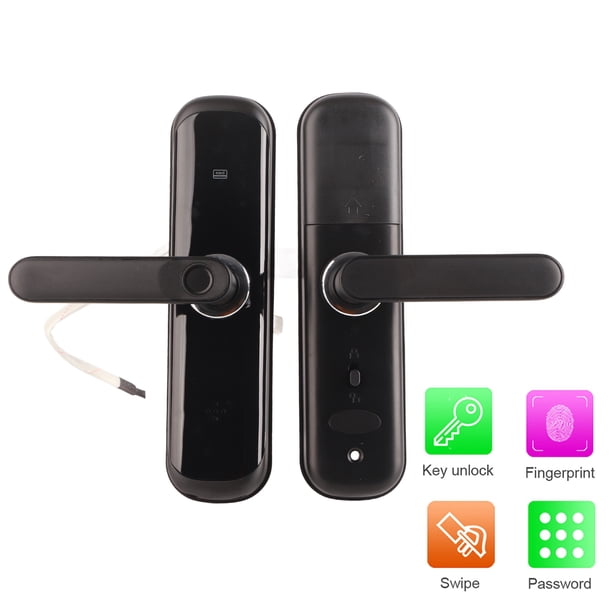 Smart Door Lock, Electronic Coded Lock USB Port Anti-Theft Security ...