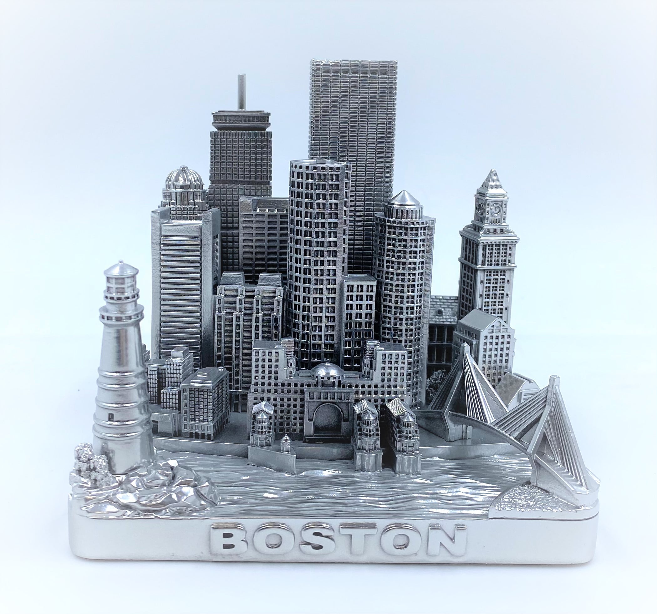Boston 3D City Famous Building Model Statue Souvenir Decoration for ...