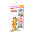 Garfield Girls Cotton Brief Character Underwear, 7-Pack, Size 4-8 ...