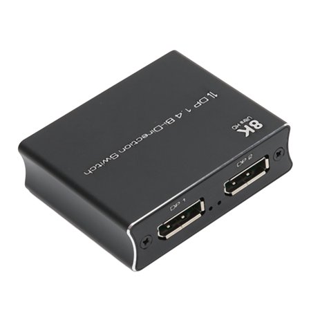 8K Displayport 1.4 2 Way Switch, High Resolution Bidirectional Switch ...
