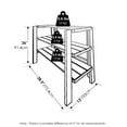 Furinno Tioman Outdoor Toolless Multipurpose Display Shelf, Plant Stand ...