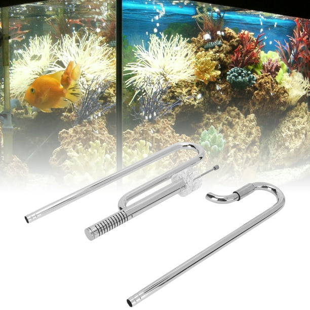 Stainless Steel Inflow And Outflow Pipe Set Acrylic Fixing Frame Water ...
