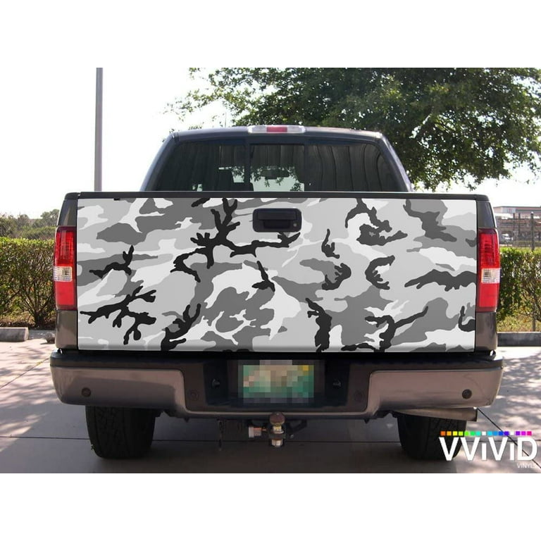 Snow Camo Vinyl Wrap