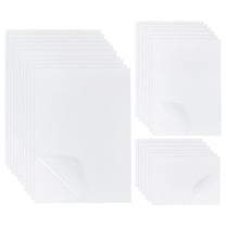 100 Sheets A5 PET Laminating Sheets Self-Adhesive Matte Cold Laminating ...