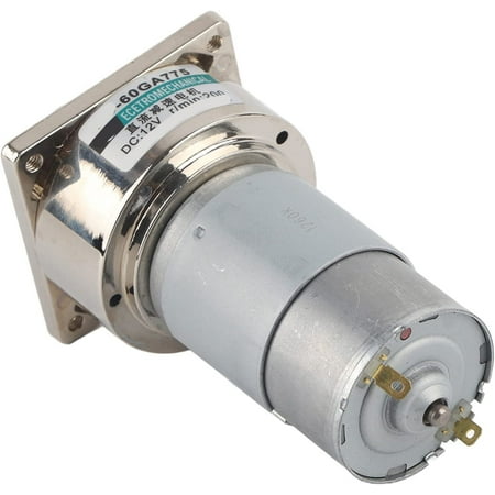 Junmo Geared Motor, 60GA775 DC12V 35W Large Torque Adjustable Speed ...