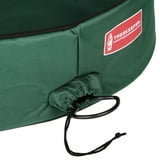 TreeKeeper 60 in. Wreath Storage Bag w/ Removable Handle (Foam Lined ...