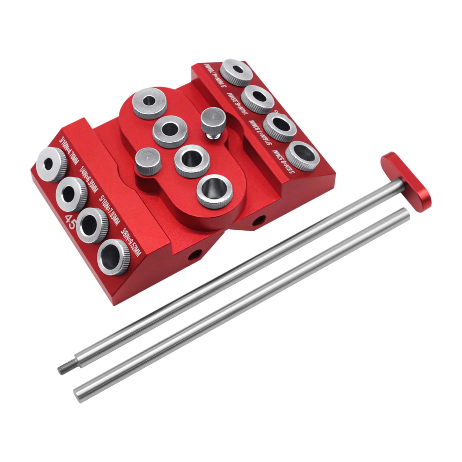 Drill Guide Jig Lag Screw Template Jig Angled and Straight Hole ...