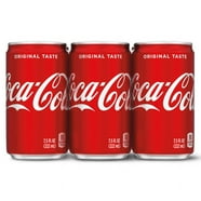 Coca-Cola Mini Soda Cans, 7.5oz, 30pk Case - Walmart.com