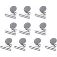 10pcs Magnetic Clips Set Refrigerator Strong Magnet Clips Stainless ...