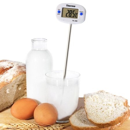 Clairlio Digital Thermometers Food Probe Meat Milk Temperature BBQ ...