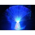 Lightahead® LED RGB Color Changing Crystal Fiber Optic Lamp with Cone ...