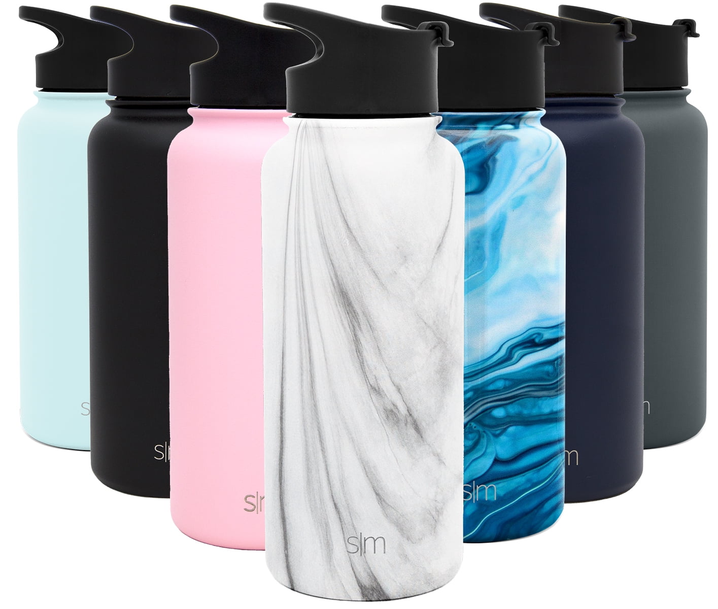 Simple Modern 32 Ounce Summit Water Bottle - Stainless Steel Tumbler ...