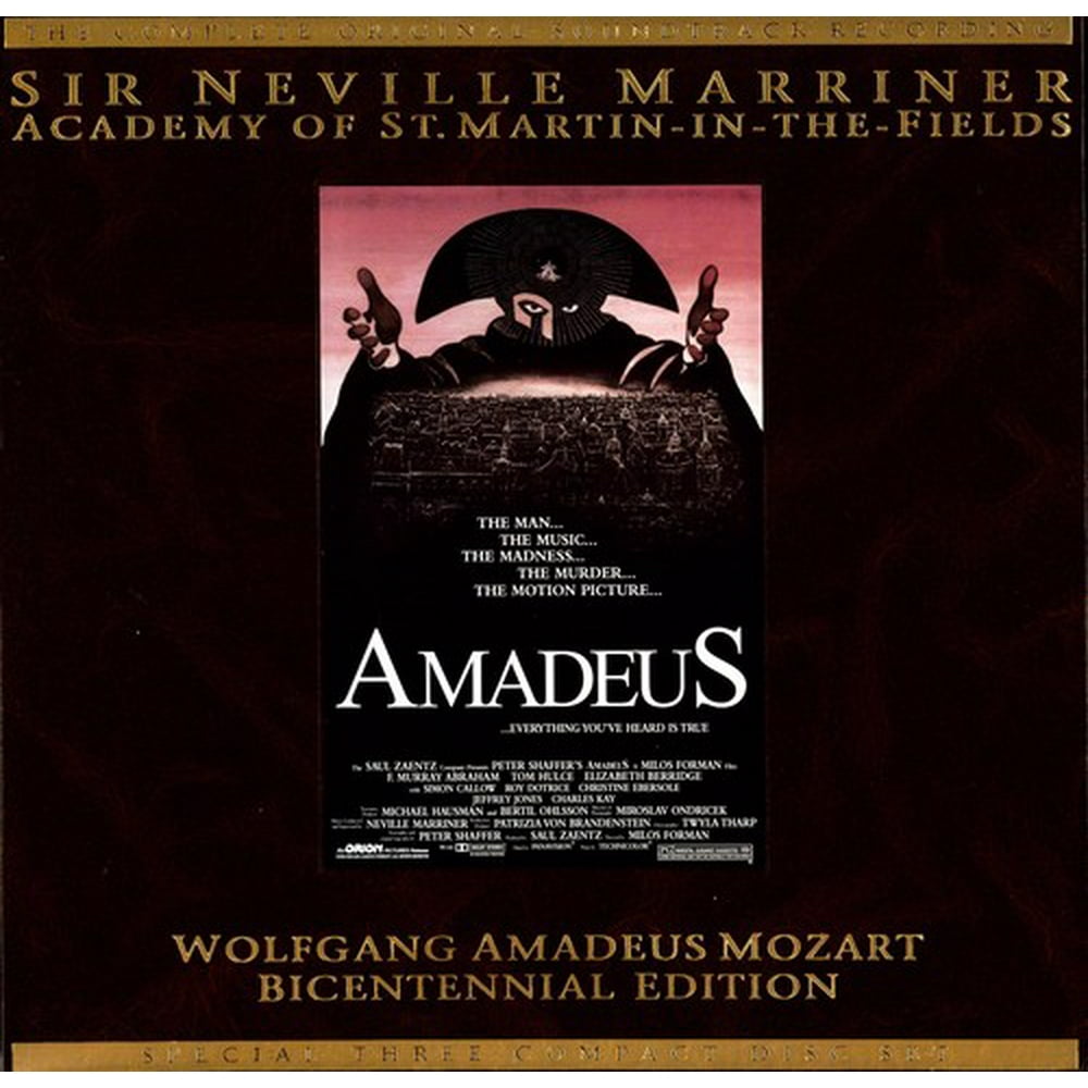 Amadeus (Bicentennial Edition) Soundtrack (CD) - Walmart.com - Walmart.com